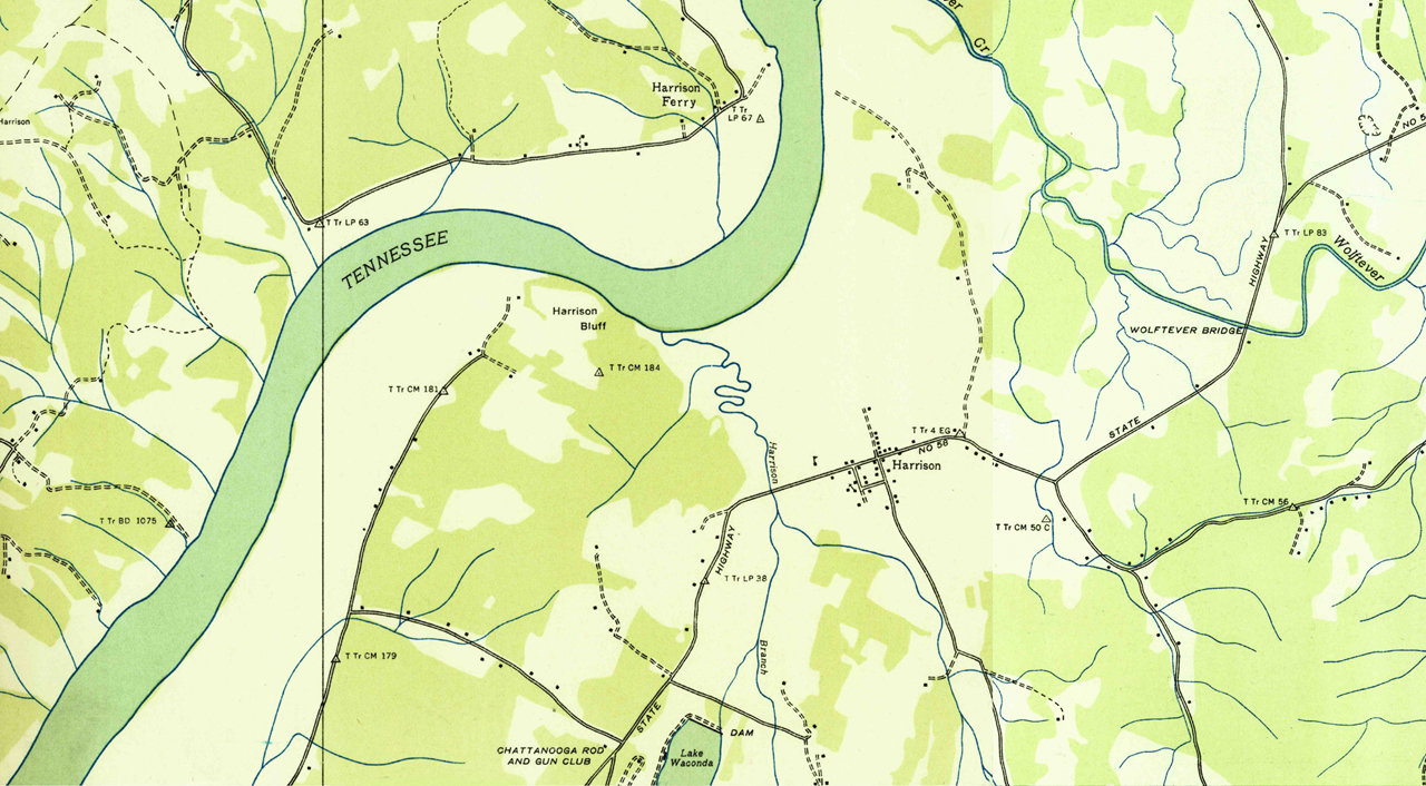 Visit to the Ruins of Harrison, TN